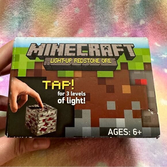 MOJANG | Toys | Minecraftlight Up Redstone Oretoy | Poshmark